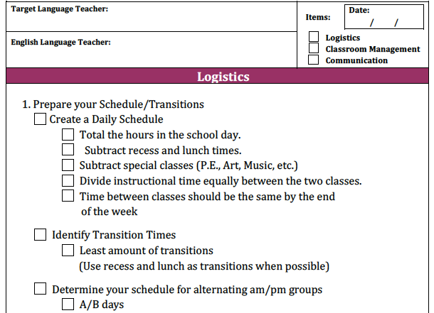 Teacher Collaboration