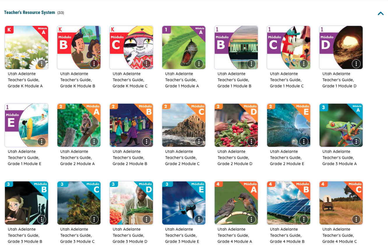 This same principal applies to each section – multimedia, My Reading ...